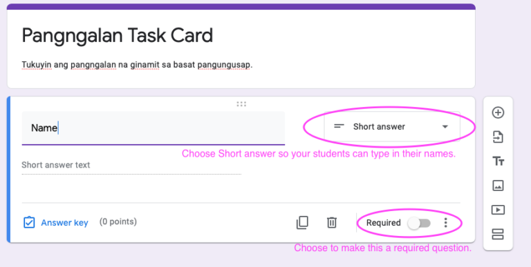 Turn Your Task Cards into Self Checking Google Forms - The Learning Corner