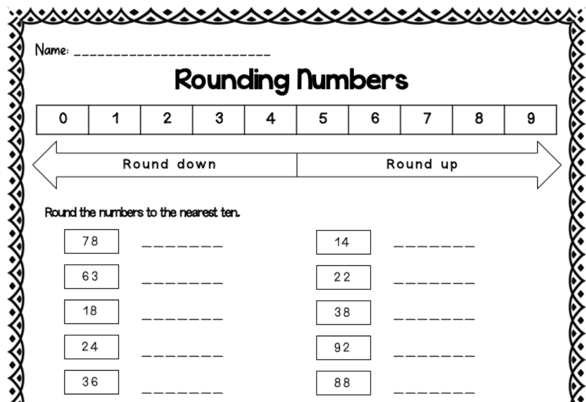 Do You Need Help Rounding Numbers The Learning Corner