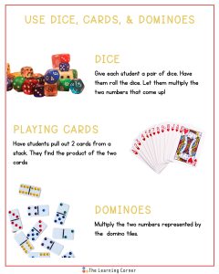 Multiplication Facts Practice Made Fun - The Learning Corner