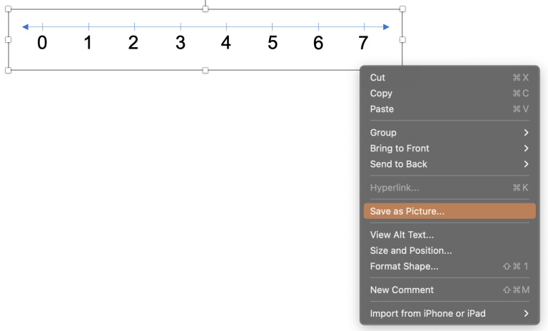 How to Make a Number Line Using PowerPoint