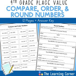 Compare Numbers Using Place Value and Number Lines