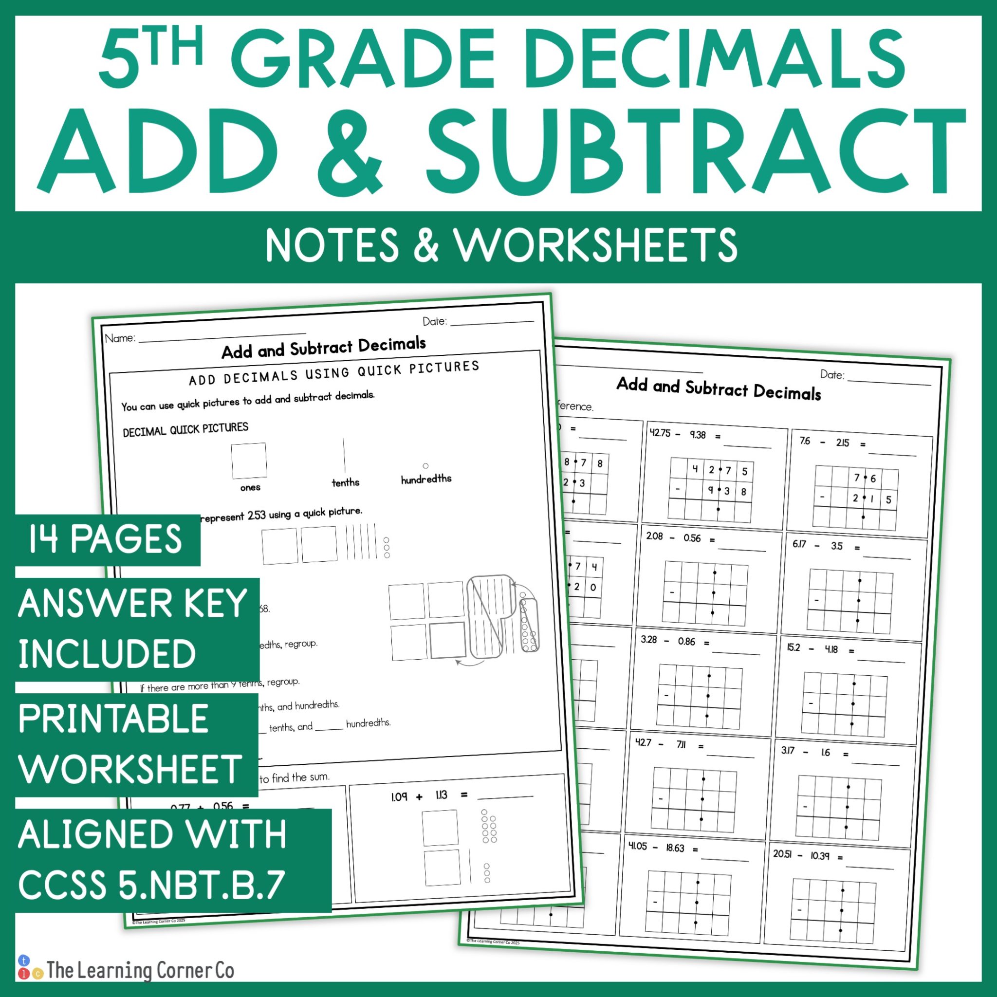 Adding and Subtracting Decimals: A Step-by-Step Guide